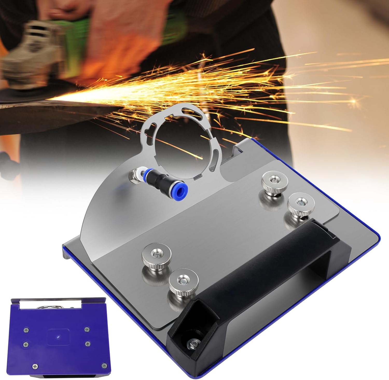 Acuever 45 Degree Tile Chamfering Tool with Blue Base Plate - Type 100 ...