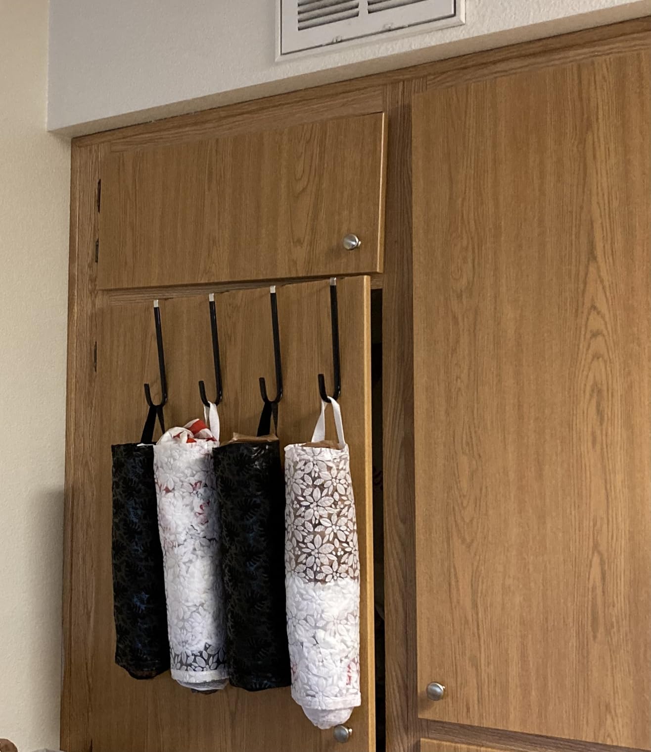 Amazon.com: 4Pack Plastic Bag Organizer, Grocery Bag Holder for Plastic ...