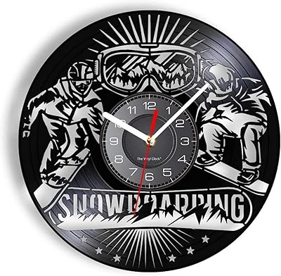 Amazon.com: SignMission Wall Clock yin yang Chinese Asian Dragons Gift ...