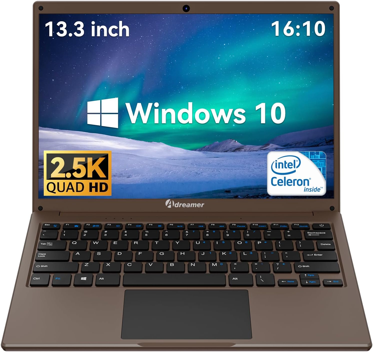 Amazon.com: A DREAMER Laptop PC 13.3inch, Windows 10 Laptop Computer ...