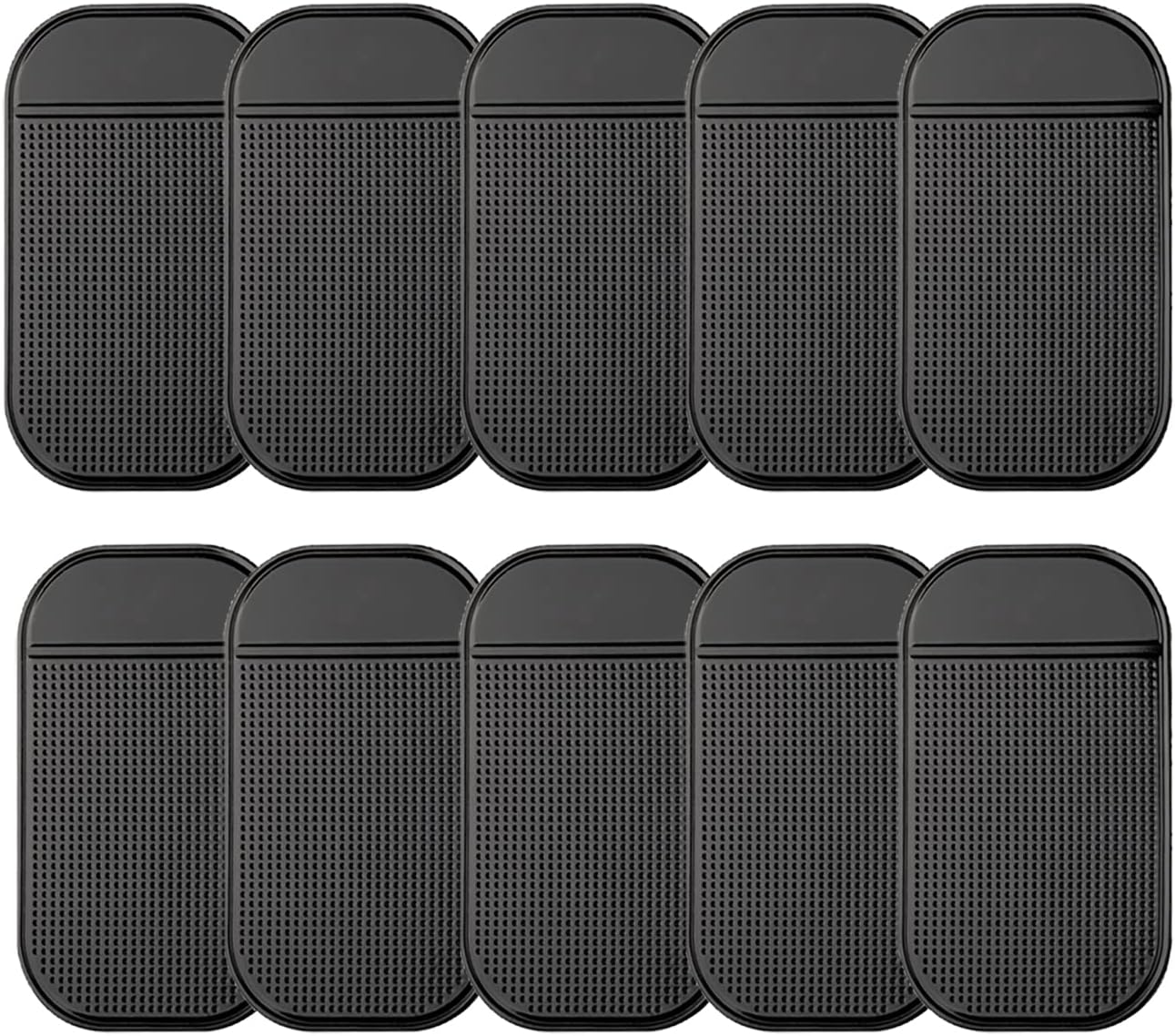 Car Dashboard Non-Slip Mats 10 pcs Self-adhesive Car Sticky Dash Pad ...