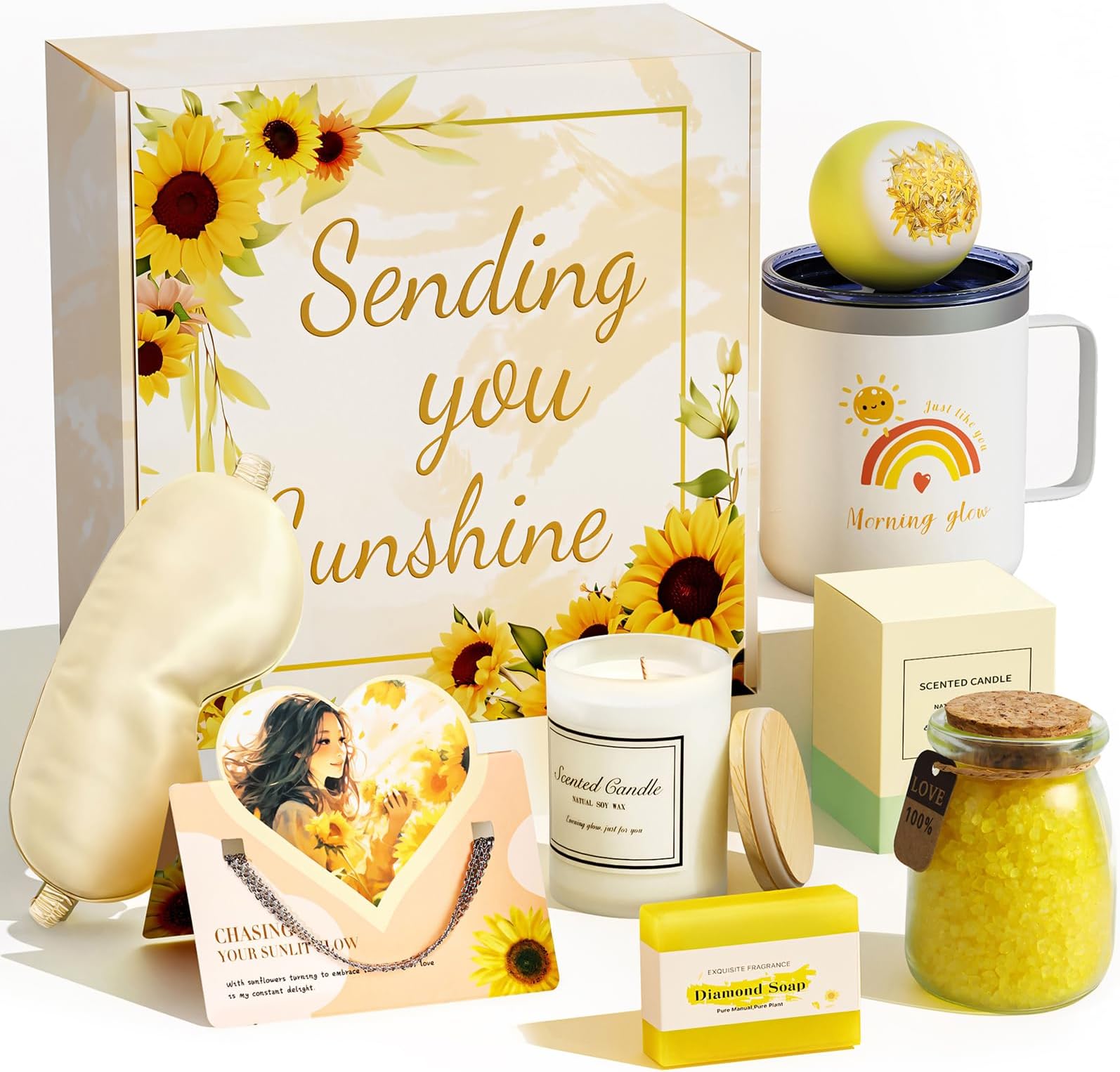 Amazon.com : Birthday Gifts for Women, Sunflower Gifts for Sunshine ...