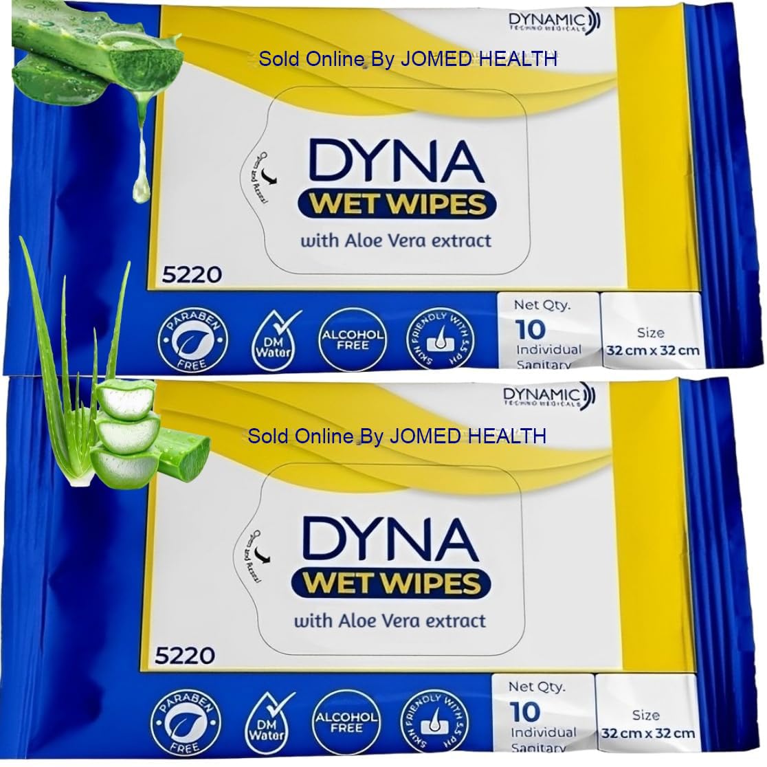 Amazon.in: Buy Dyna Hygienic and Ant-bacterial Alcohol-free Wet Wipes ...