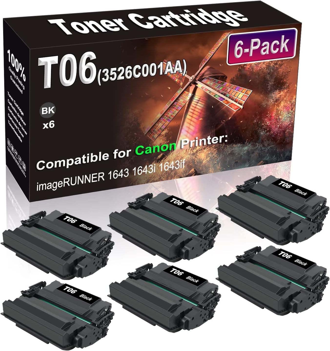 Amazon.com: Compatible Toner Cartridge (High Capacity) Replacement for ...