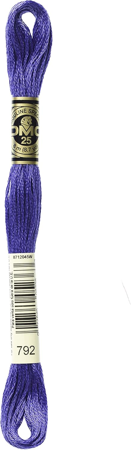 Amazon.com: DMC Stranded Cotton Number 792 : Arts, Crafts & Sewing