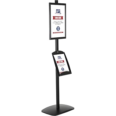 Amazon.com : Free Standing Display Stand with 1 x (11X17) Frame in ...