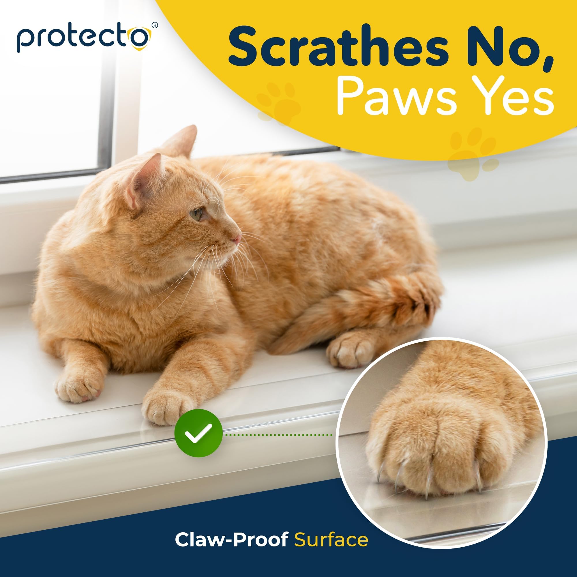 Snapklik.com : PROTECTO Window Sill Protector From Dogs 35.5 X 3.25 ...