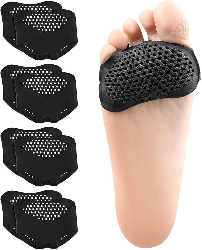 PoTao Metatarsal Pads 4 Pairs Ball of Foot Cushions for Women and Men ...