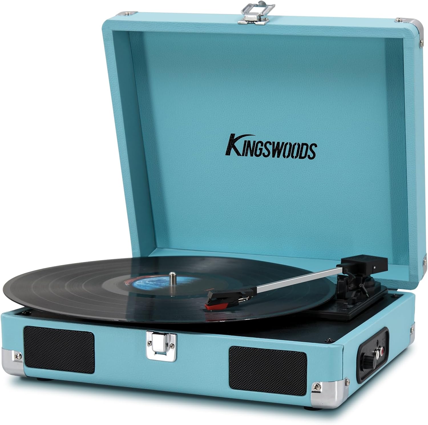 Amazon.com: Suitcase Vinyl Record Player 3-Speed for Beginner and ...