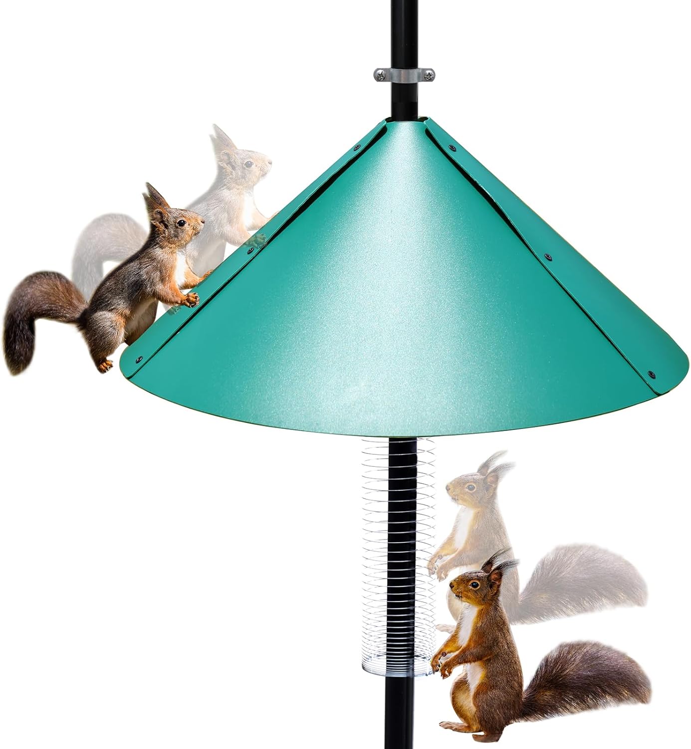 Amazon.com : 19 Inch Large Squirrel Baffle, Squirrel Baffle for Bird ...