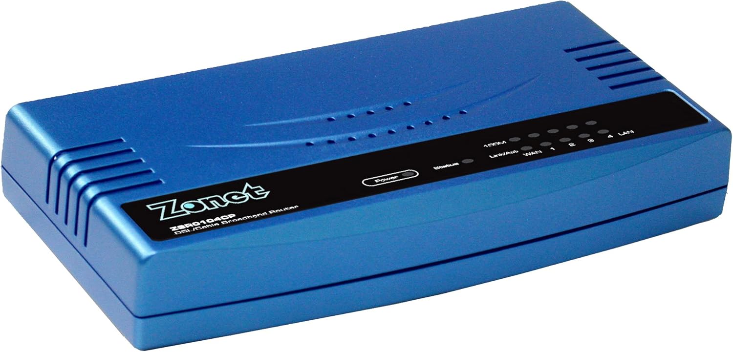 Amazon.com: Zonet ZSR0104CP - Router (ZSR0104CP) : Electronics