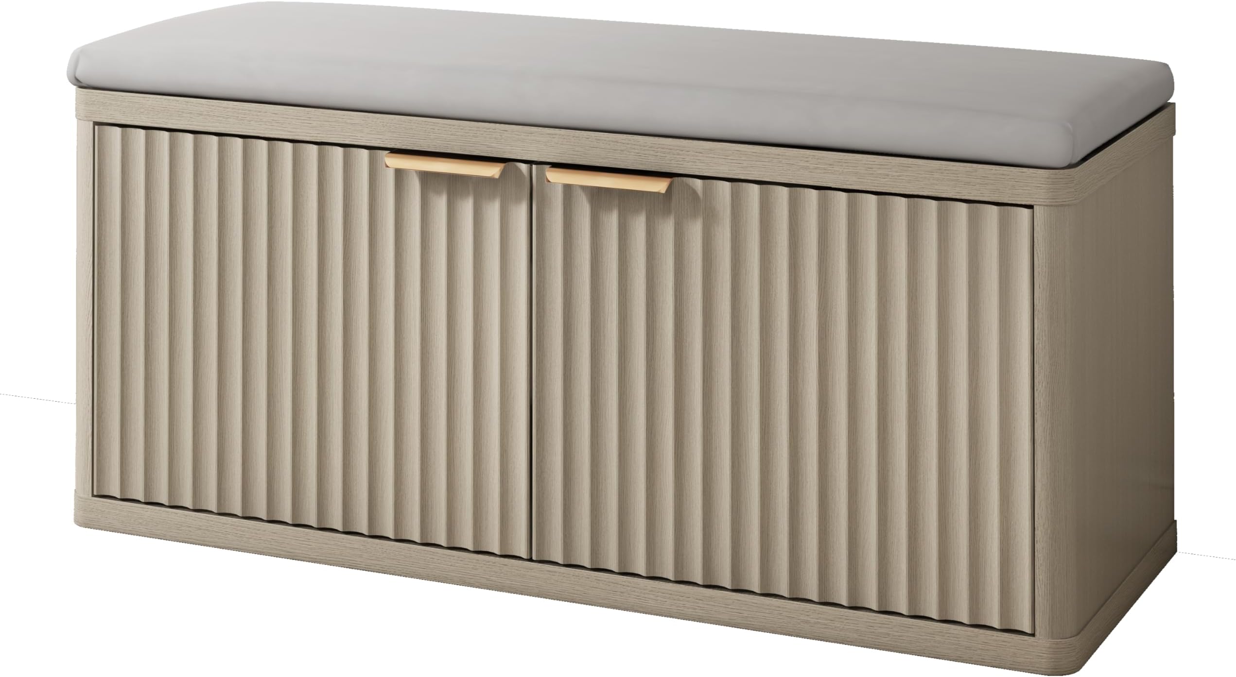 Amazon.com: Piskyet Modern Shoe Bench,Entryway Bench Storage with ...