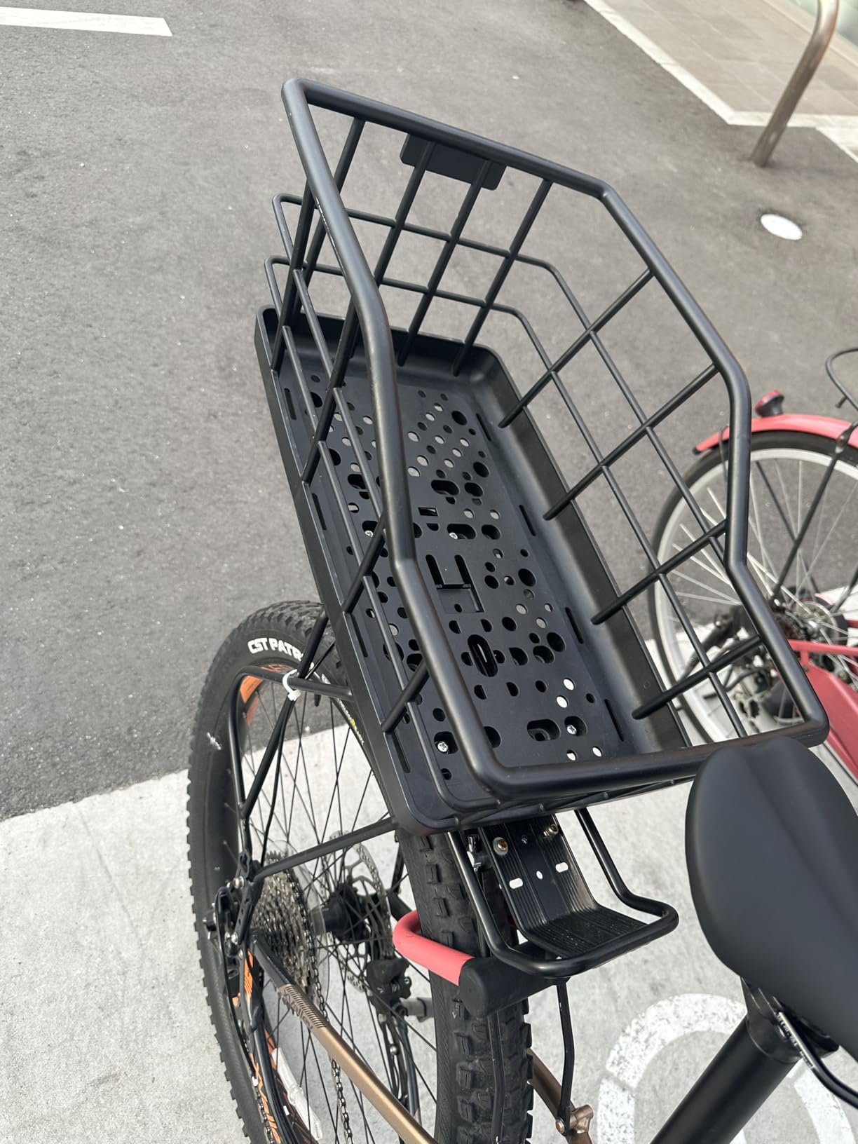 Amazon | OGK技研 オージーケー技研大型リアパイプバスケット RB-021 (ブラック) | OGK技研 | バスケット(カゴ)