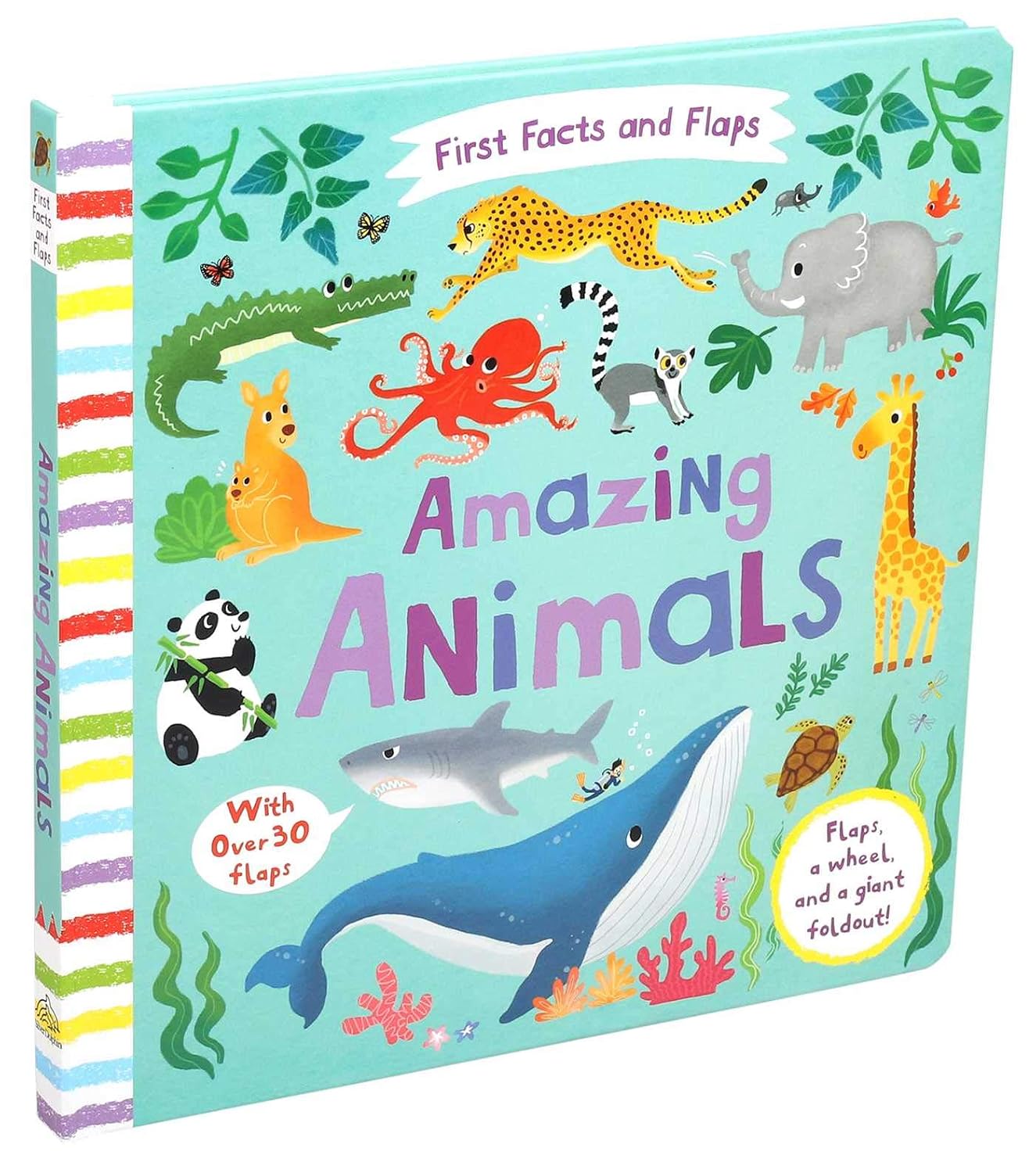 First Facts and Flaps: Amazing Animals: Editors of Silver Dolphin Books ...