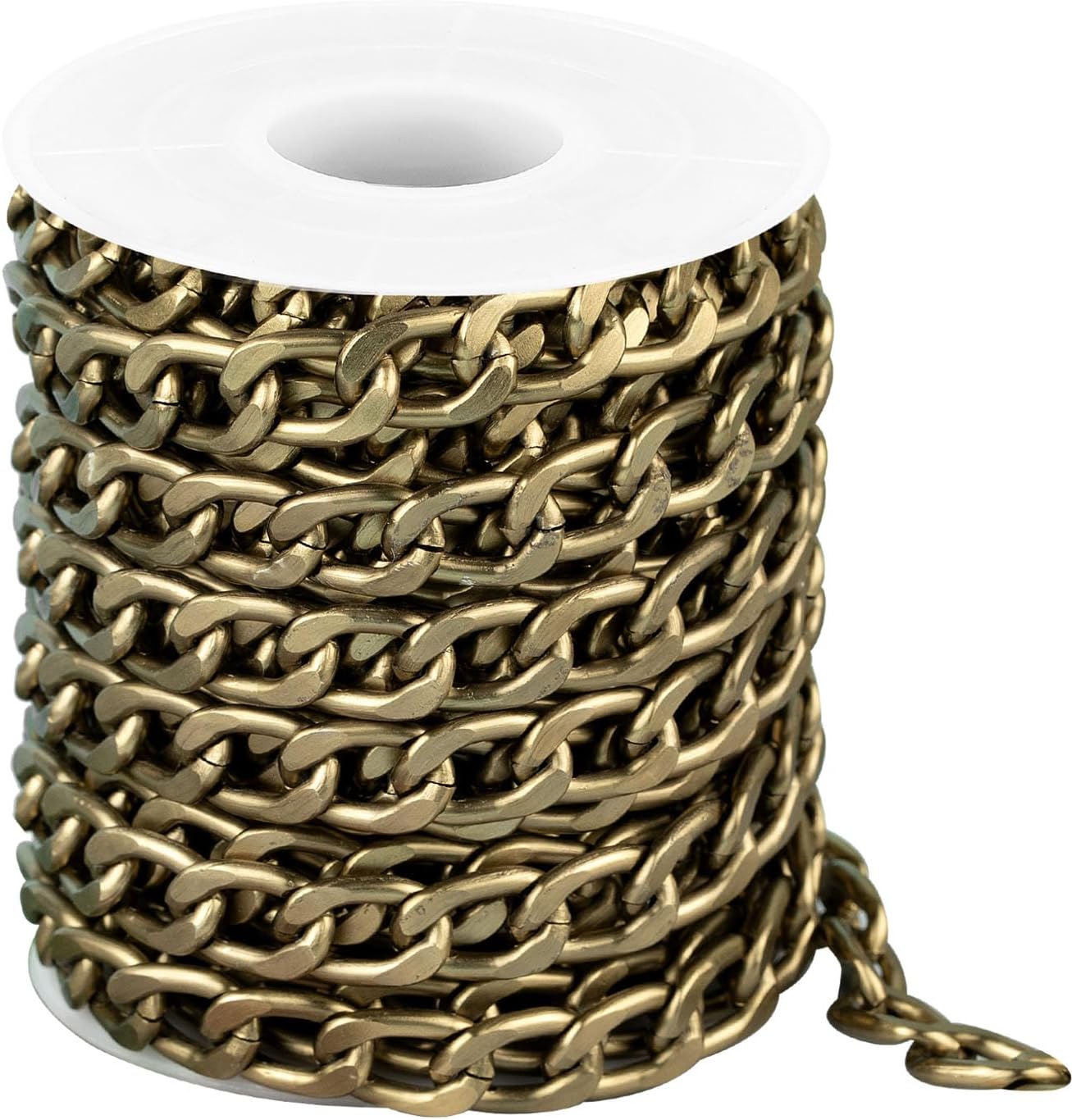 Amazon.com: Jabogrii 5 Meters Curb Cuban Chain for Jewelry Making ...