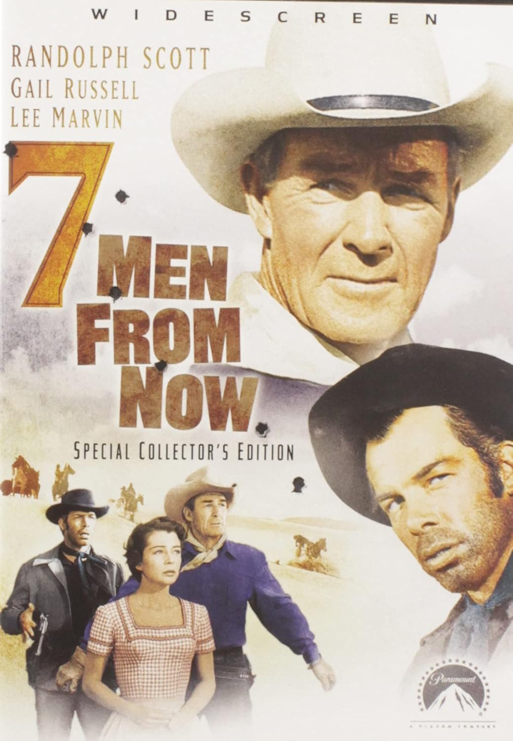Amazon.co.jp: Seven Men From Now DVD : Randolph Scott, Gail Russell ...