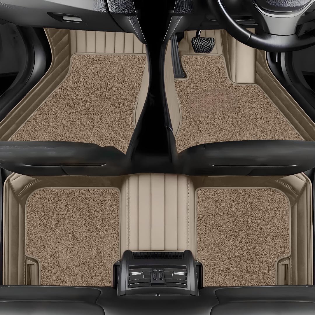 NEXTA 9D Premium Custom Fitted Car Tray Mats Compatible with Hyundai ...
