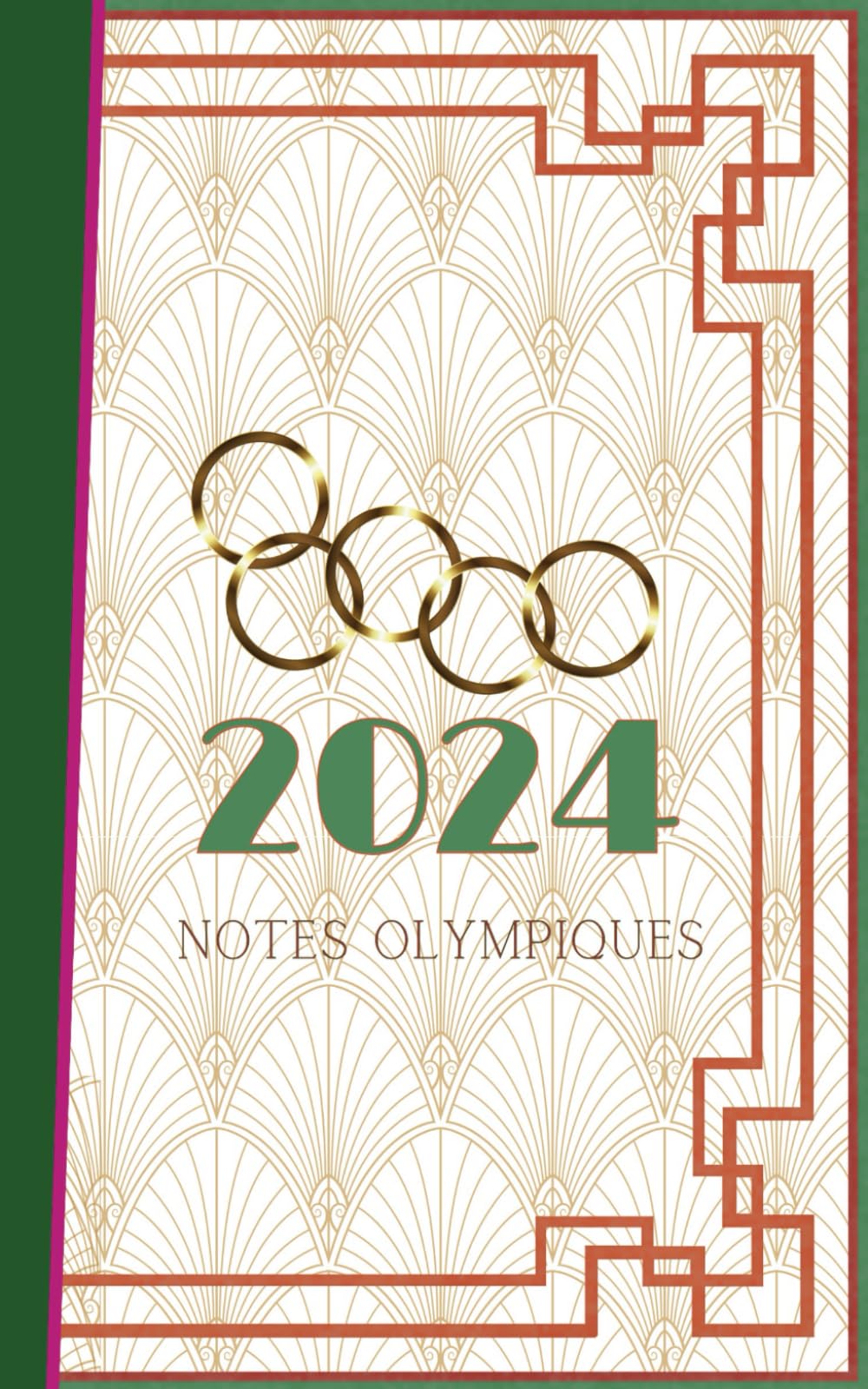 Notebook for records of the 2024 Olympic Games: Beautiful souvenir ...