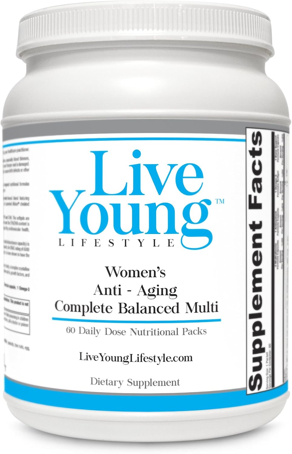 Amazon.com: Live Young Anti-Aging Complete Balanced Multivitamin Packs ...