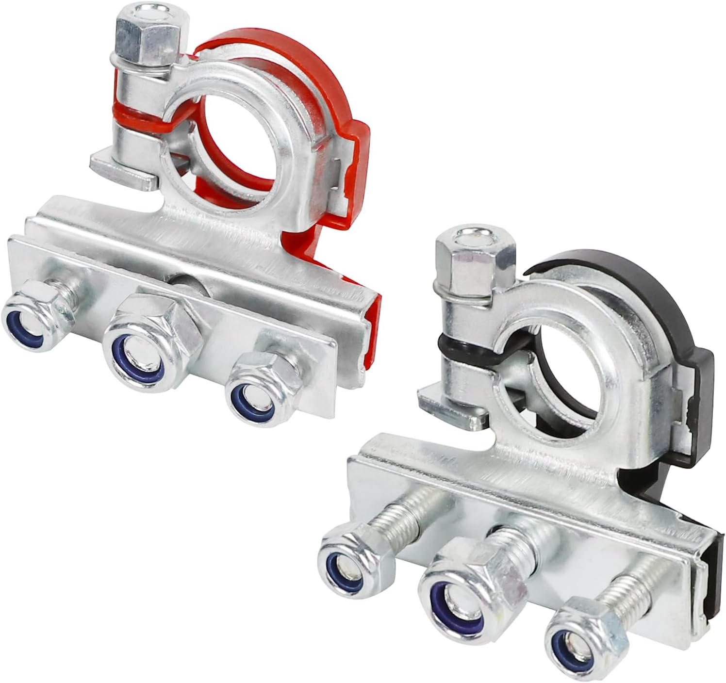 Amazon.com: Hbxdeco 2PCS Battery Terminal Connectors, 3 Way Battery ...