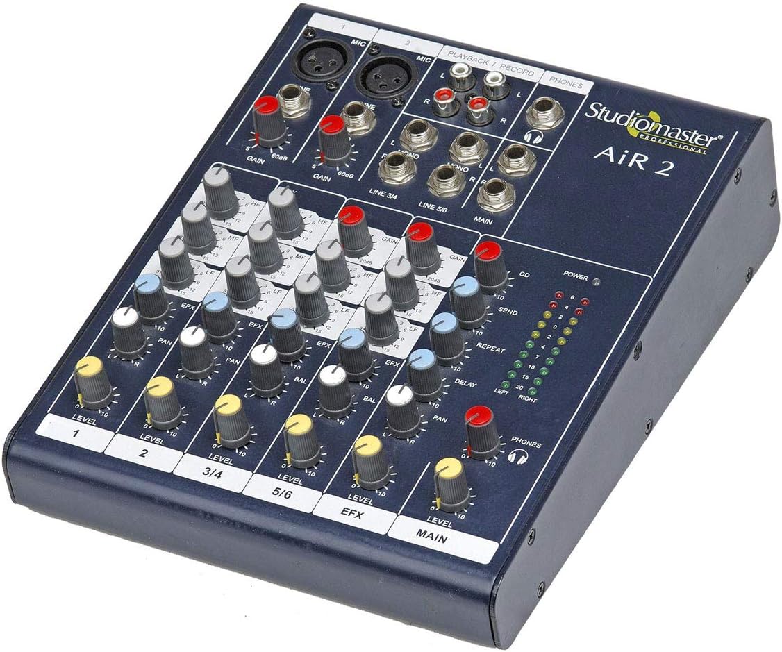 Studiomaster AIR 2 Analogue Mixing Console : Amazon.in: Musical Instruments