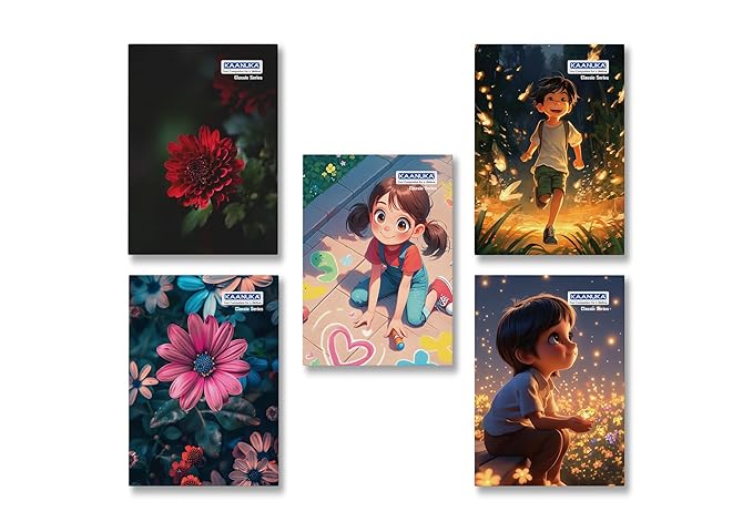 KAANUKA Classic Series Crown Size Broad Ruled Notebooks | 172 Pages ...