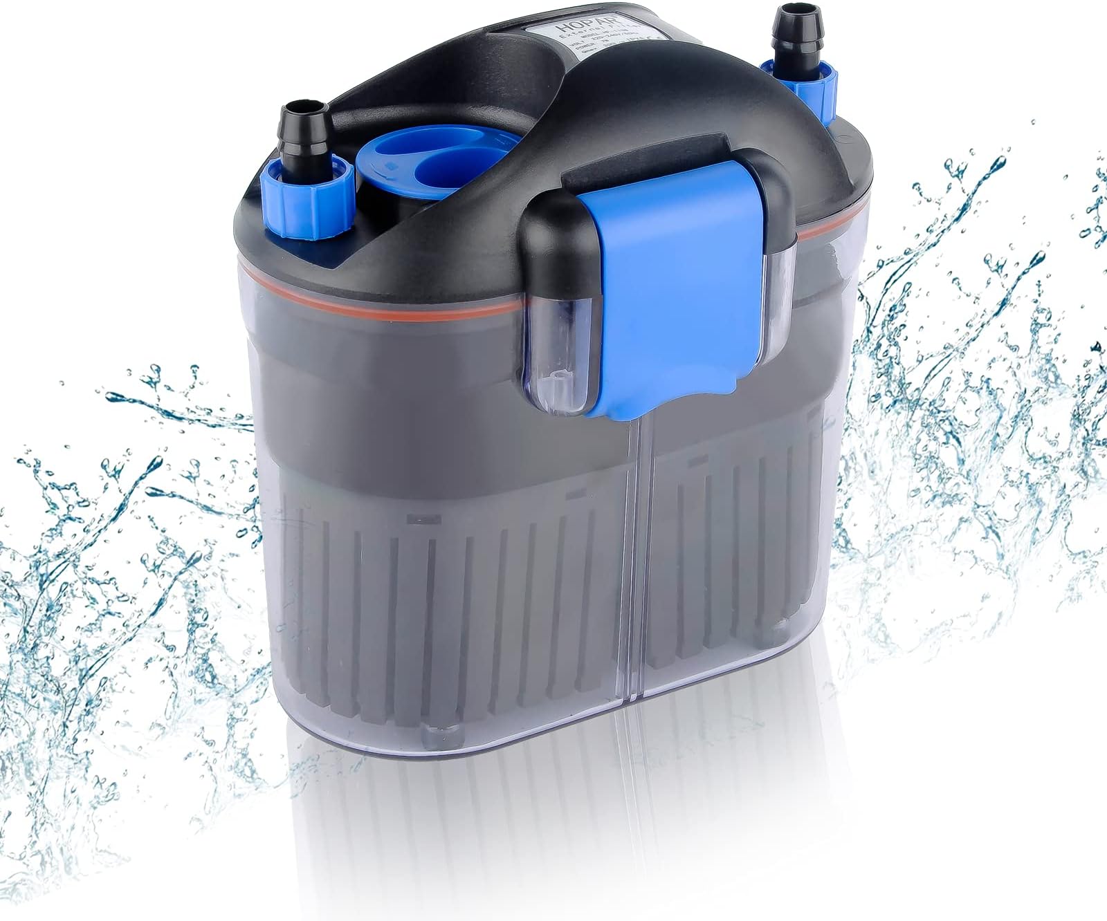 Amazon.com : FREESEA Fish Tank Aquarium Filter: 7W 80GPH External ...