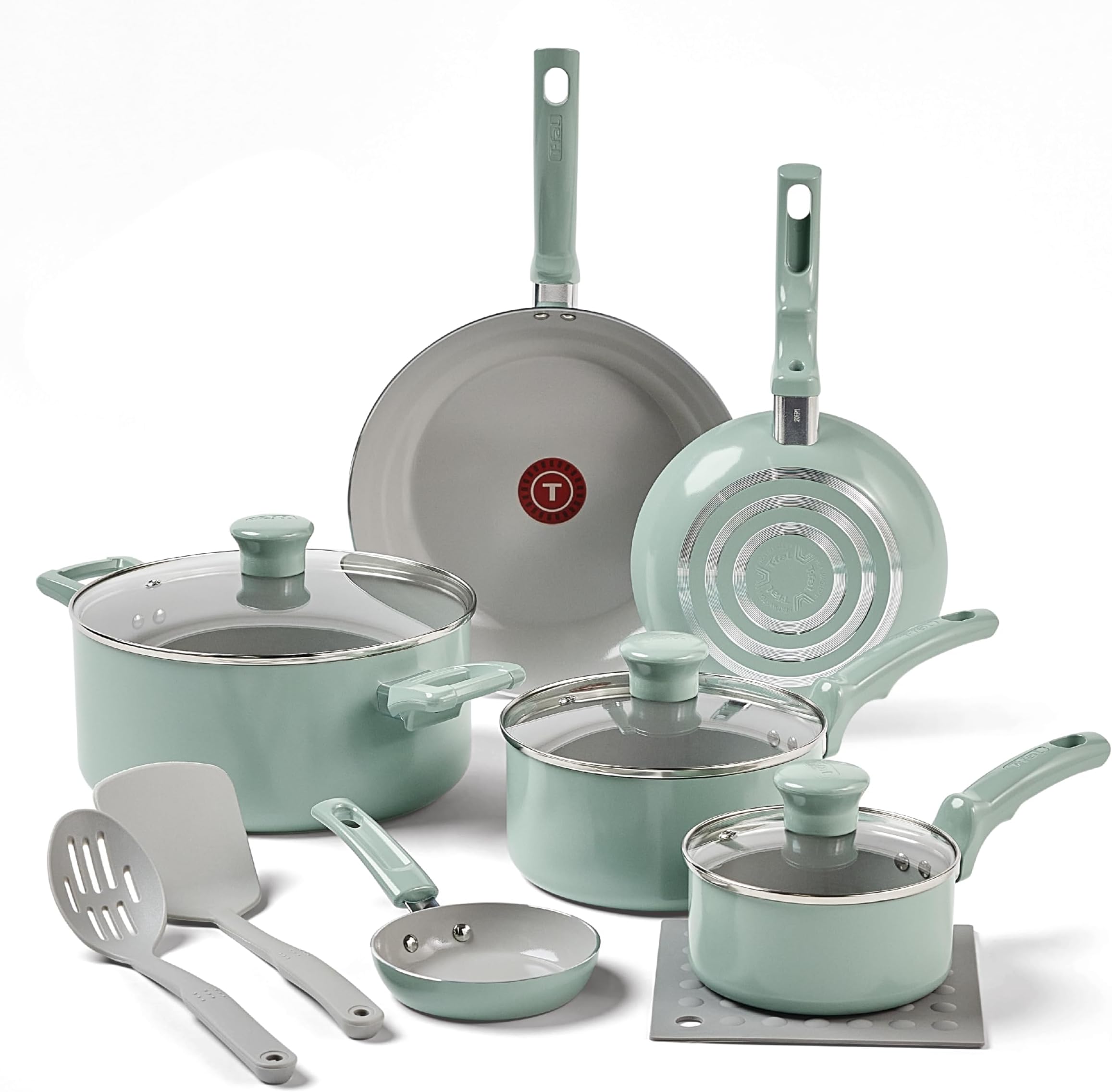 Amazon.com: T-fal Ultimate Hard Anodized Nonstick Cookware Set 14 Piece ...