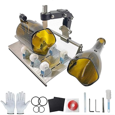 Amazon.com: Bottle Cutter & Glass Cutter Kit Round and Square, Upgraded ...