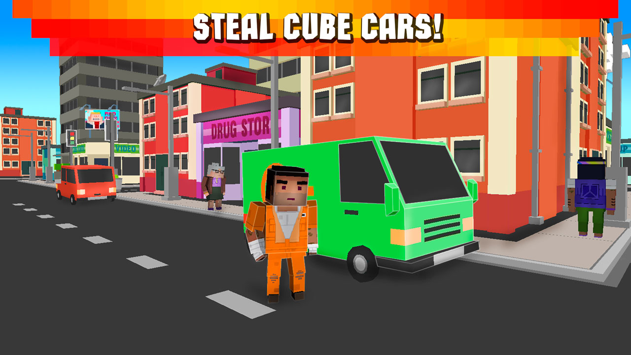 Pixel Police Chase 3D - App on Amazon Appstore