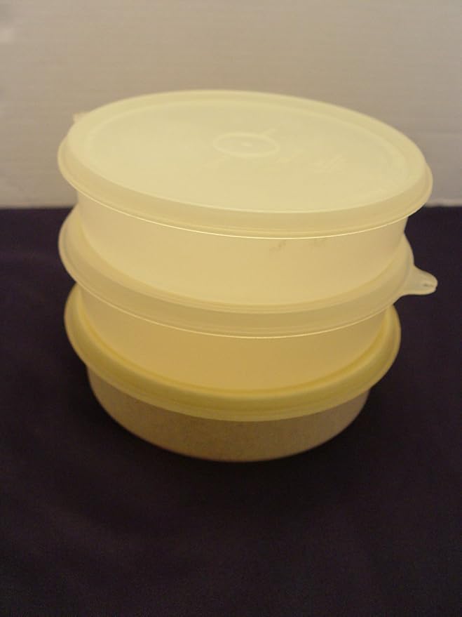 Amazon.com: Set of 3 #1405 Tupperware Big Wonder Cereal Bowls 2 Cup ...