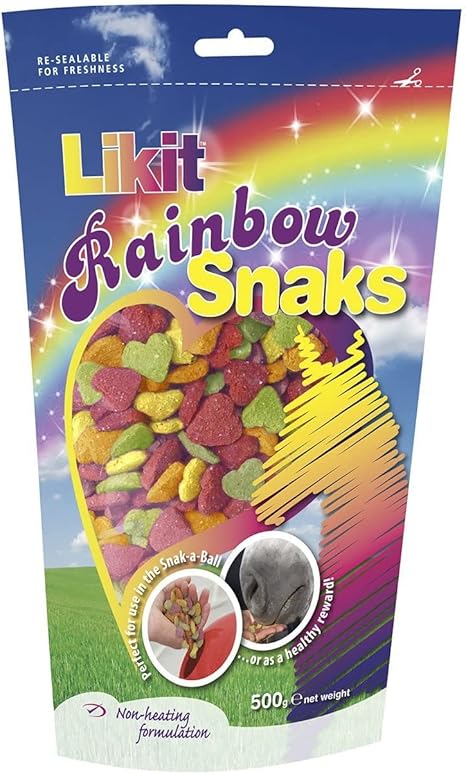Likit Snaks Rainbow Horse Treats : Amazon.co.uk: Pet Supplies