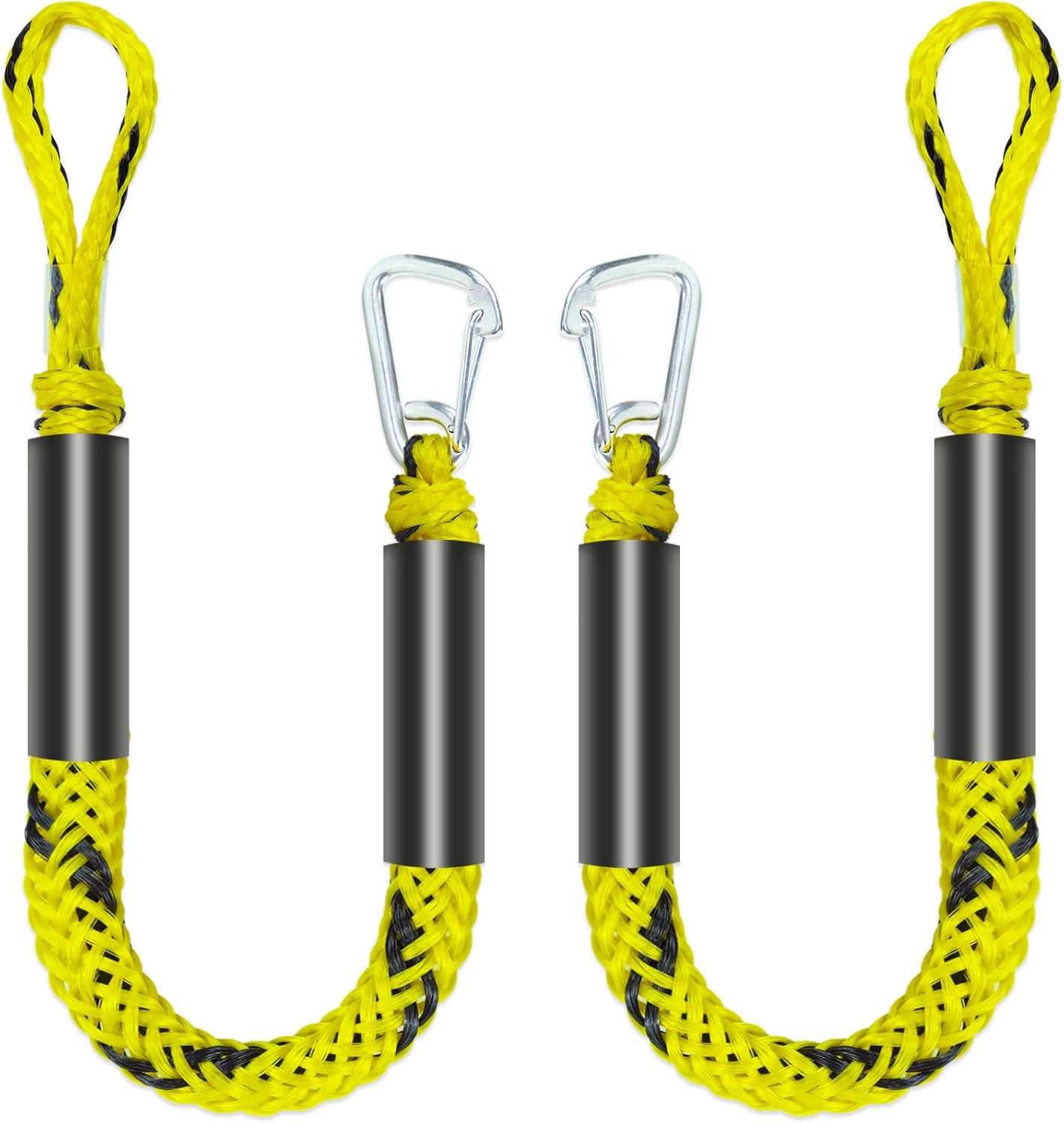 Amazon.com: 3 Feet Bungee Dock Line Boat Ropes for Docking Line Mooring ...