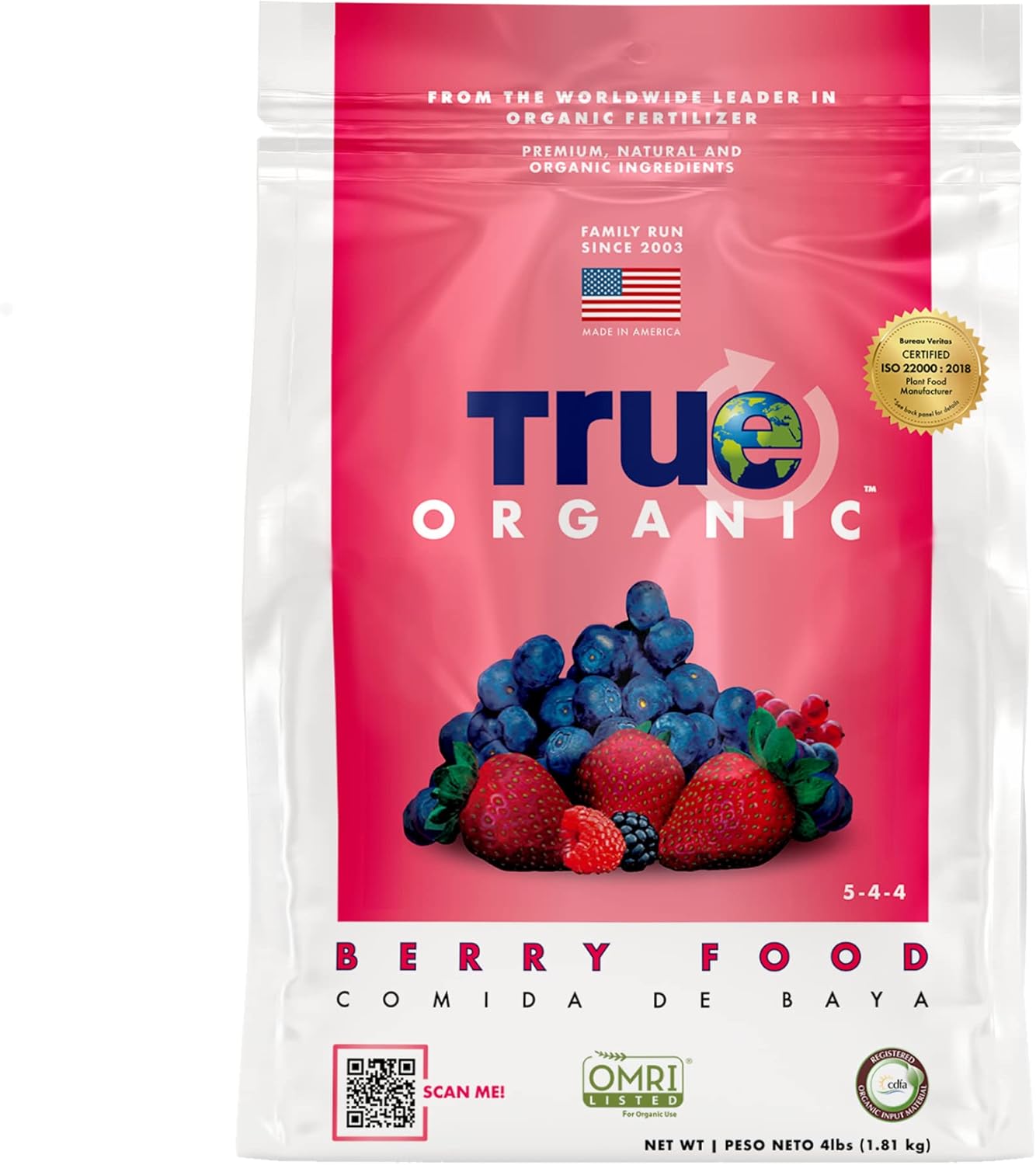 Amazon.com: True Organic Berry Food – Organic Fertilizer for Acid ...