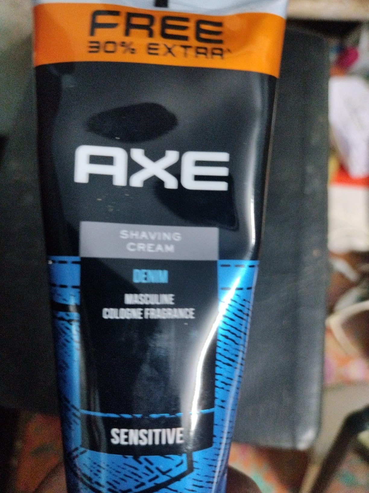 AXE Denim Lather Shaving Cream, 60 grams (with 30% Extra) : Amazon.in ...
