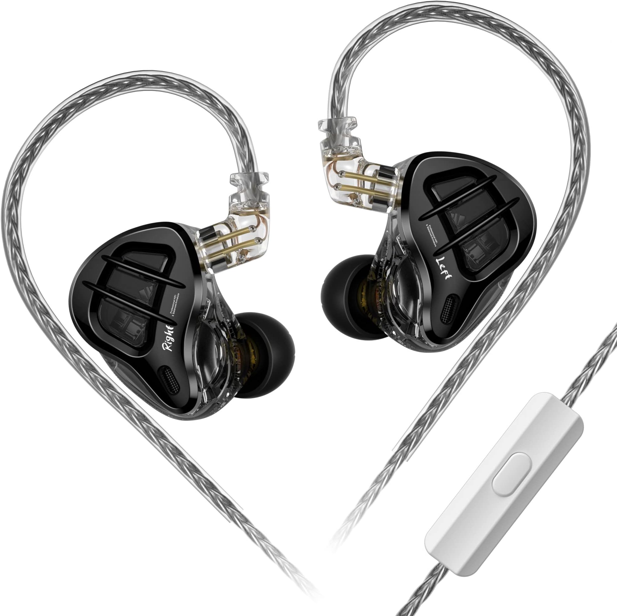Amazon.com: KZ Castor in-Ear Monitor Dual-Dynamic Drivers Headphones ...
