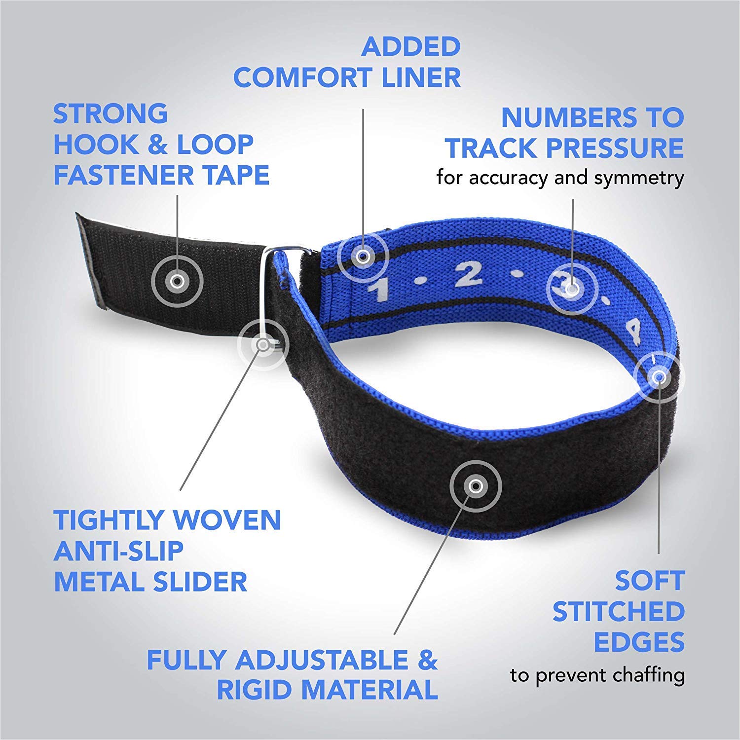 BFR BANDS Occlusion Training Bands, 2 in Rigid Edition, Blood Flow ...