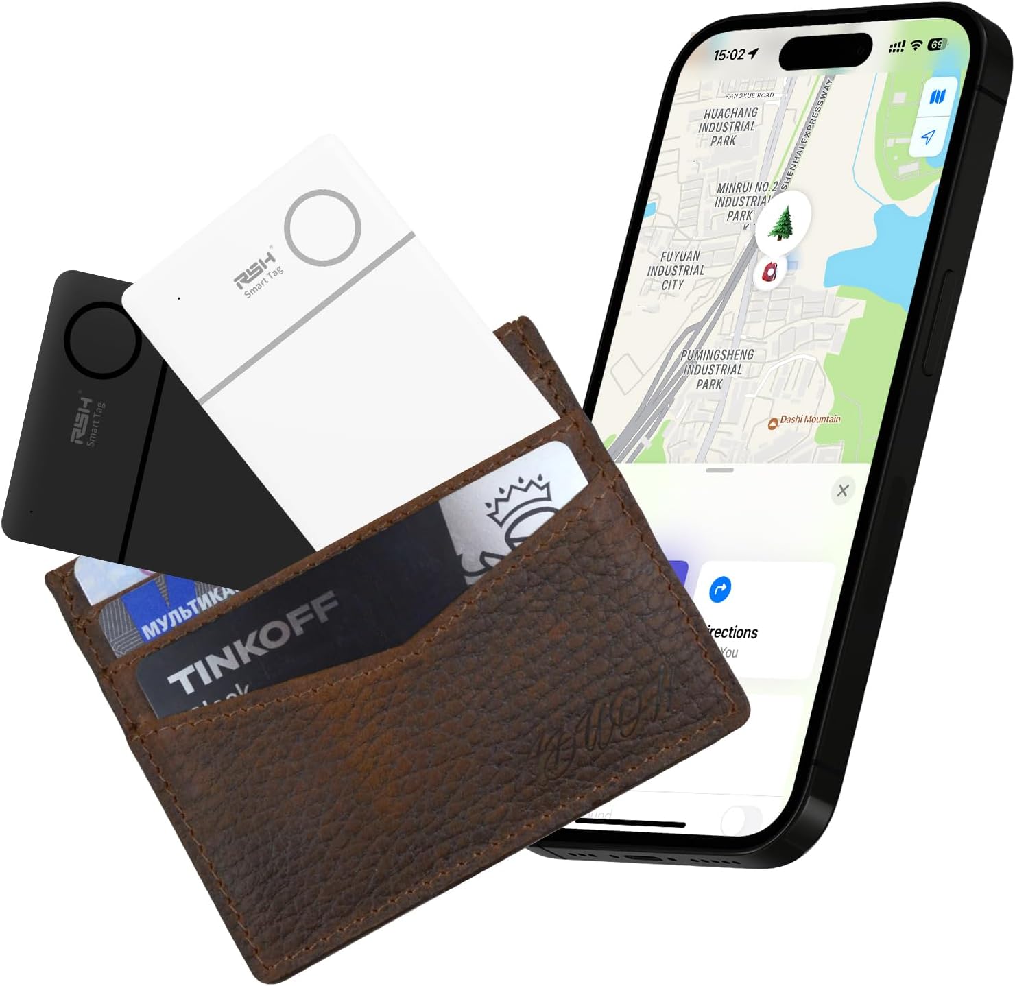 Amazon.com: RSH Wallet Tracker Card Rechargeable Key Finder Luggage ...