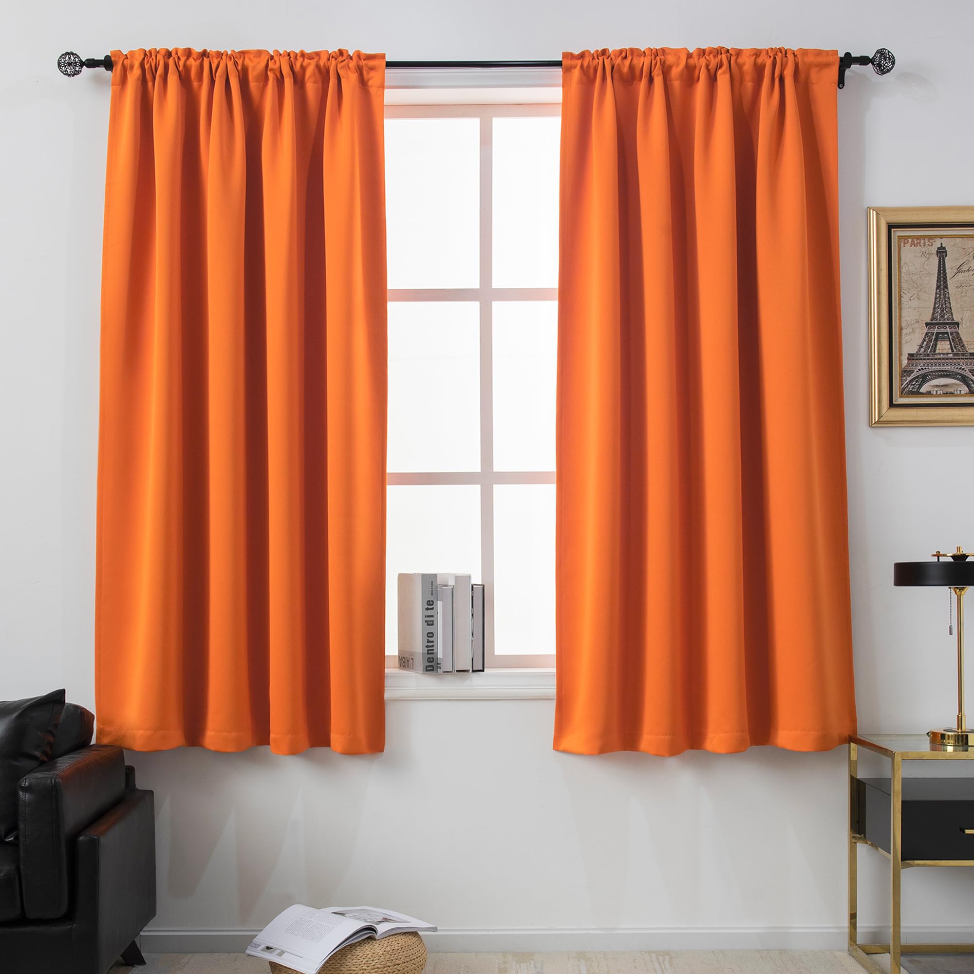 Blaze Orange Curtains Orange Ready Made Curtains At M&S