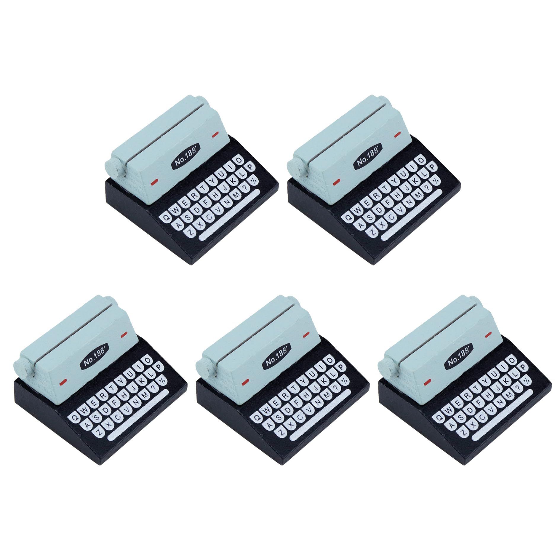 Amazon.com: Woogim Typewriter-shaped Card Holder for Table Place Cards ...