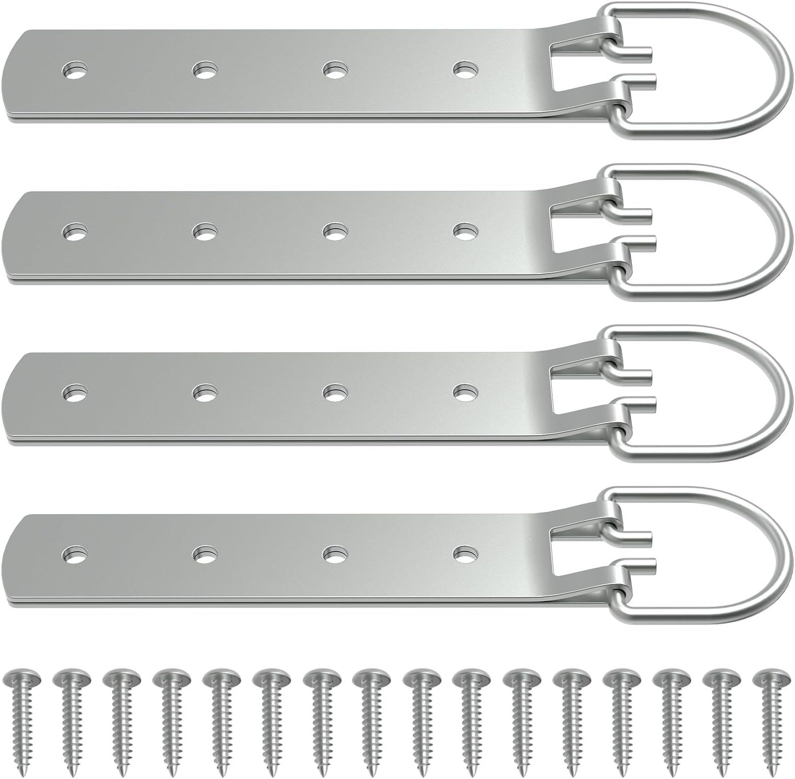 Amazon.com: Super Heavy Duty Extra Large Strap Hanger - 2 Pack - 4 Hole ...