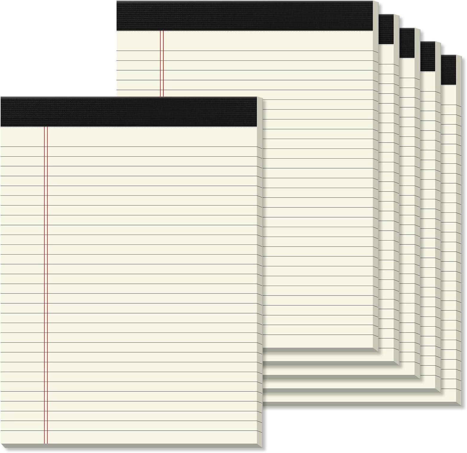 Amazon.com : Ampad Writing Pads, 8-1/2" x 11-3/4", Wide-Ruled, Gray, 50 ...