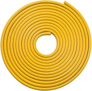 Amazon.com: COYOUCO Car Door Edge Guards No Glue, 16Ft/5M Yellow U Type ...