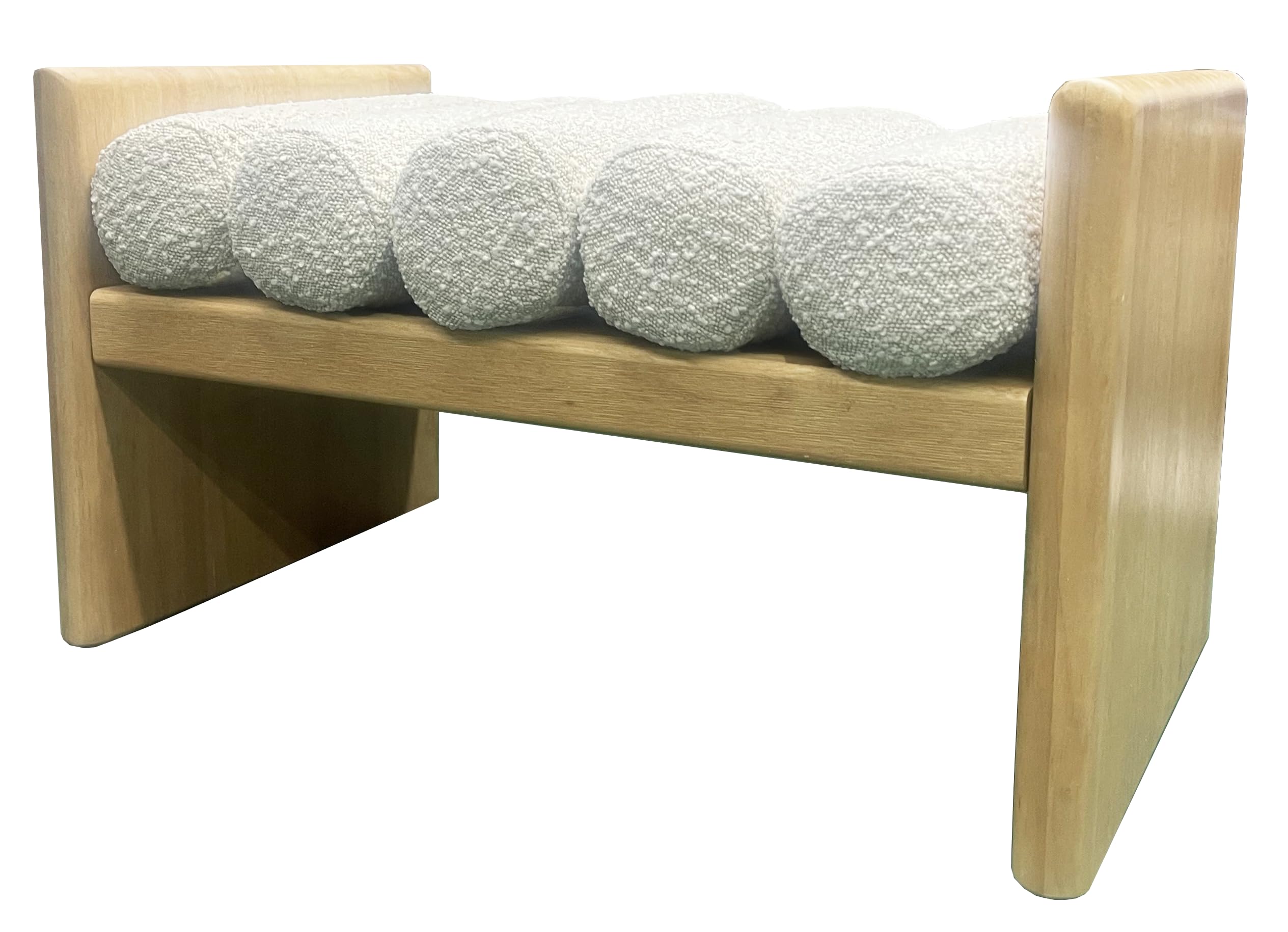 Amazon.com - First of a Kind Modern Bench with Solid Wood Finish ...