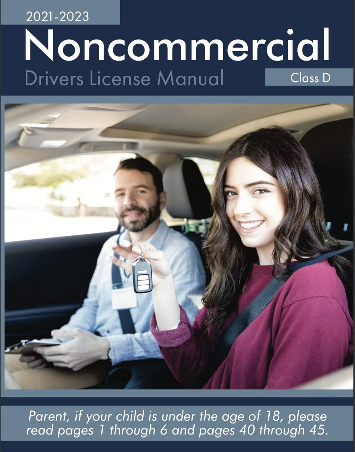 North Dakota 2021-2023 Noncommercial Drives License Manual (Class D ...