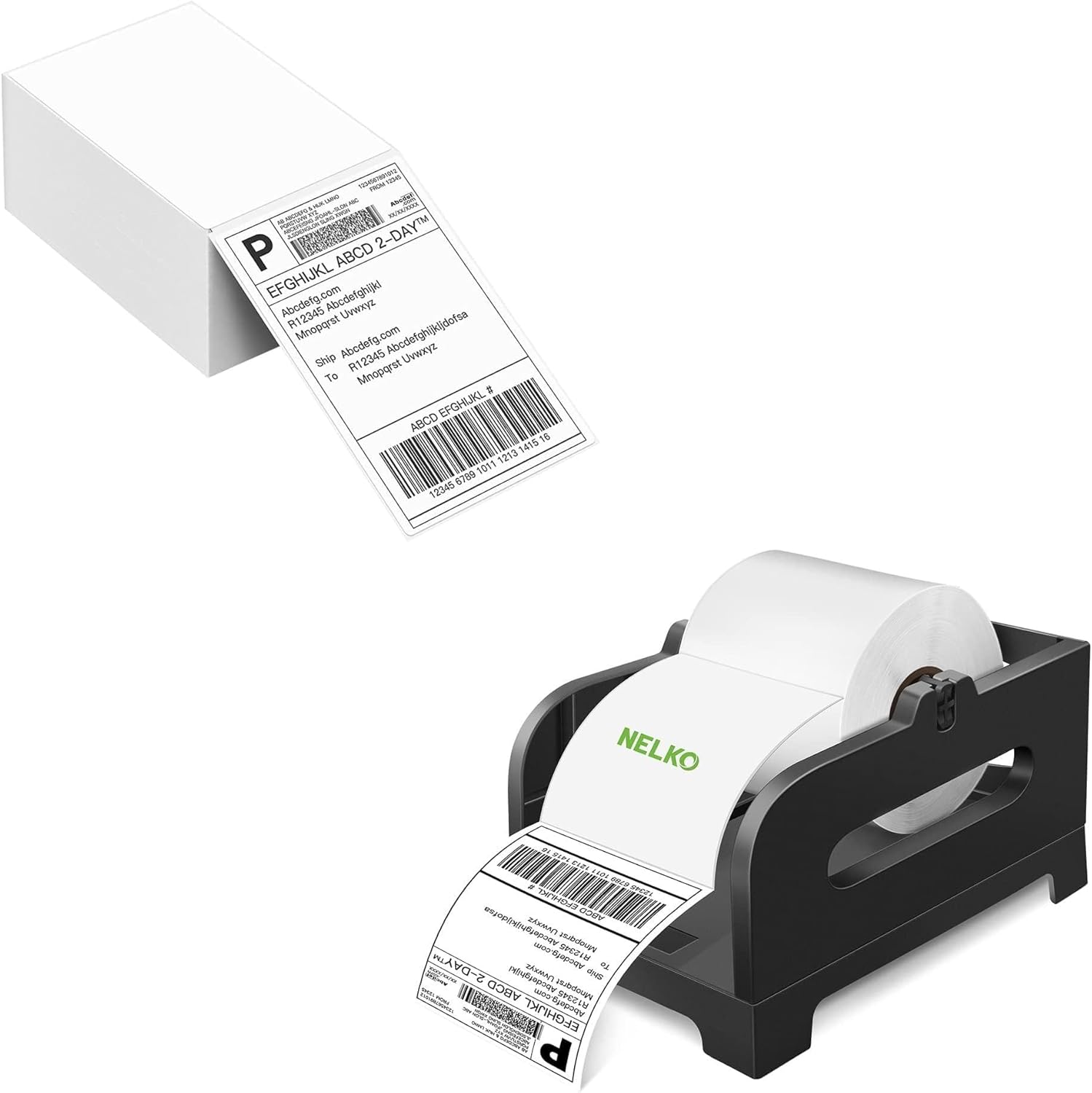 Amazon.com : Nelko Genuine 4x6 Direct Thermal Shipping Label (Pack of ...