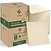 Amazon.com: LEKOCH 200 PCS Eco Unbleached Napkins Disposable Bathroom ...