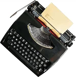 Amazon.com: Retro Manual Typewriter for Writers, Vintage Mechanical ...