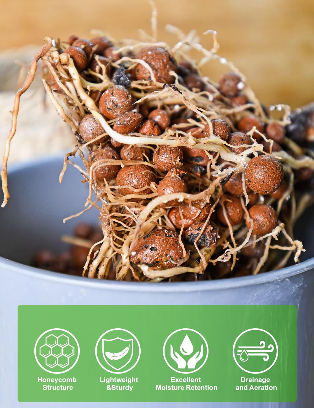 Snapklik.com : Leca Clay Pebbles For Plants, Expanded Leca Balls ...