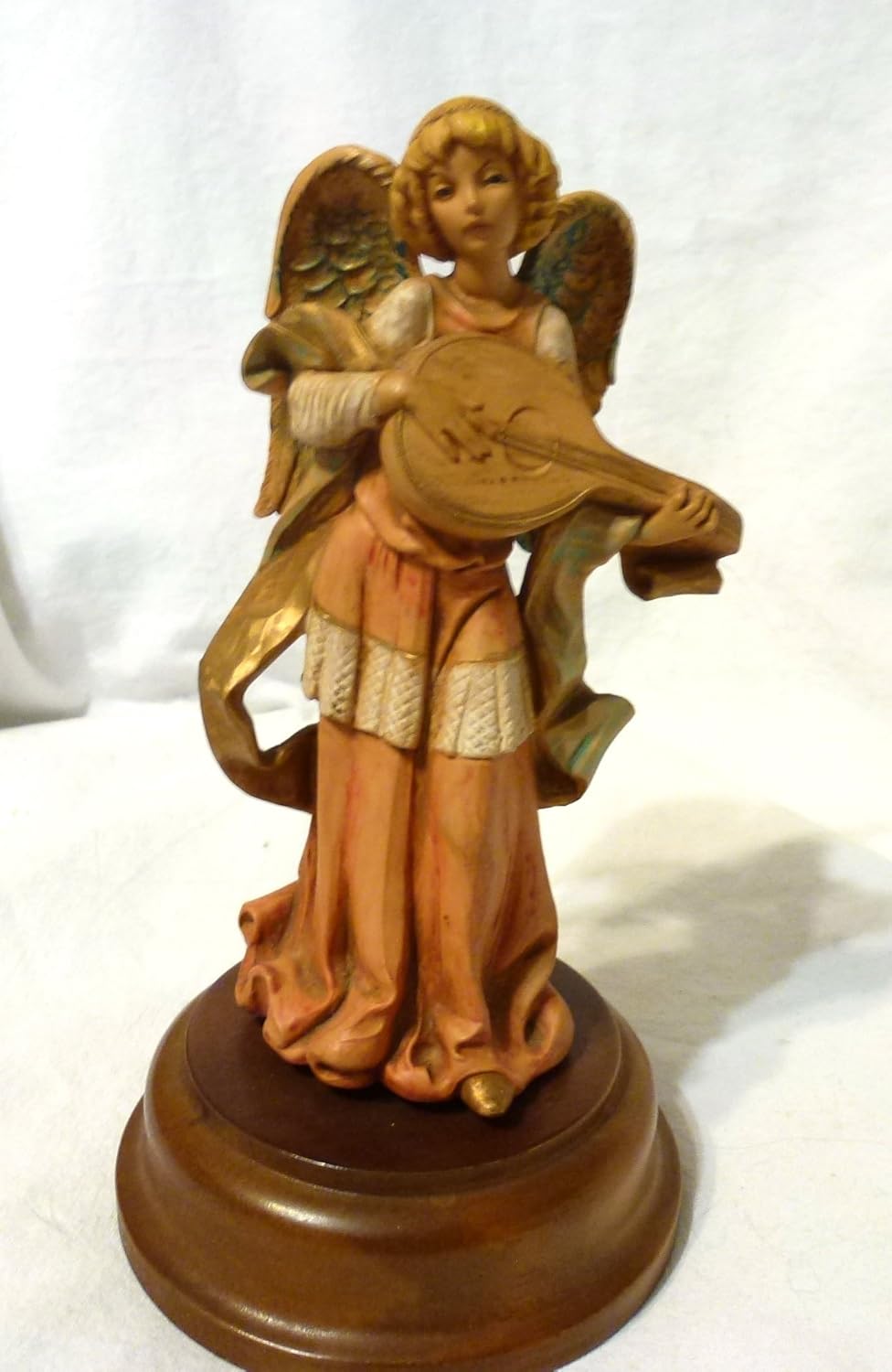 Amazon.com: Christmas Vintage Fontanini Simonetti Musical Angel "Silent ...
